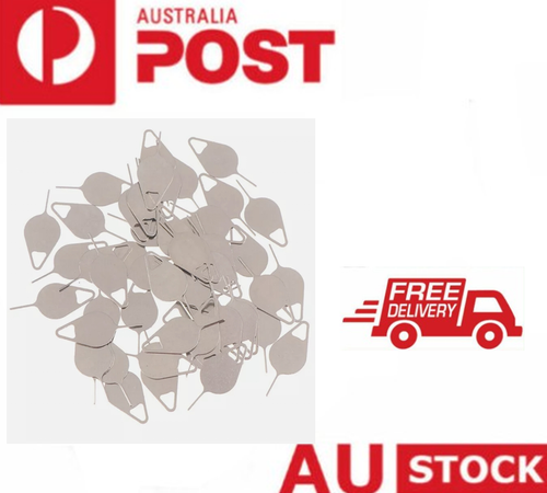 20X Phone SIM Card Tray Eject Ejector Pin Removal Tool iPhone Galaxy ...