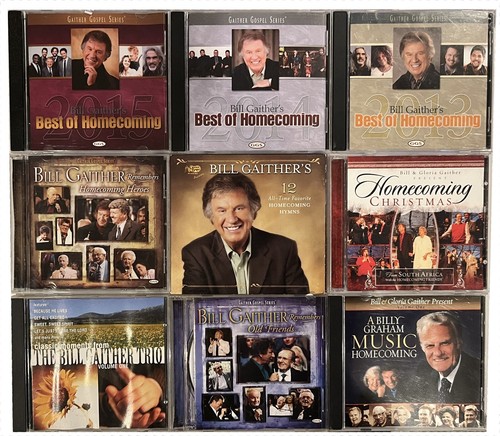 Nine BILL GAITHER CDs ☆ Featuring Homecoming Series | eBay