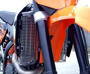 DEVOL RACING ALUMINUM RADIATOR GUARDS KTM 200XC-W 09-11 250/300 XC-W ...