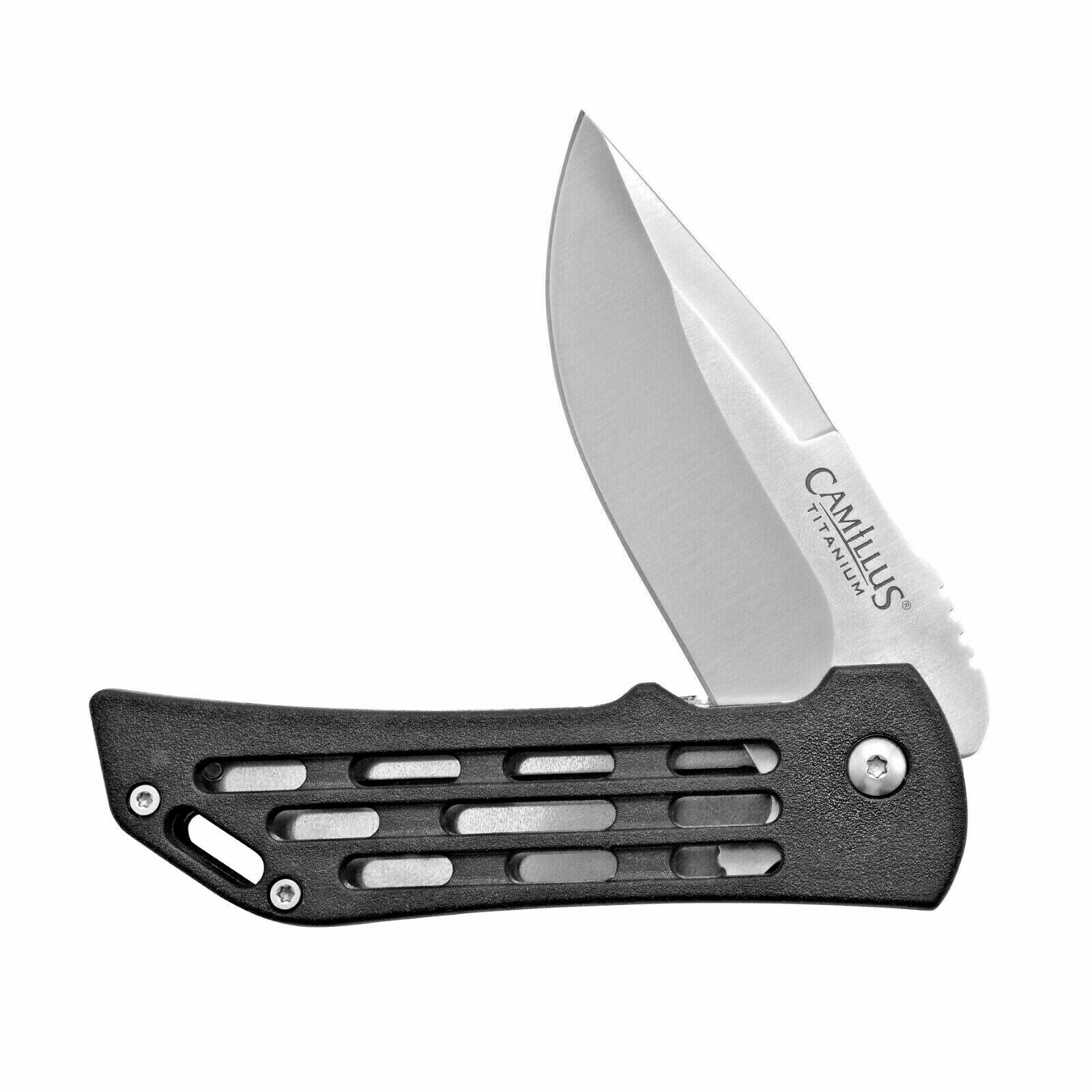 CAMILLUS DOMINATOR 7" TACTICAL TITANIUM FOLDING KNIFE DARREL RALPH ...