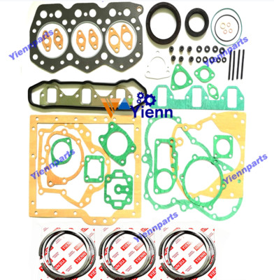 S3E S3E9 S3E9T Engine Piston Ring Set Overhaul Gasket Kit For ...