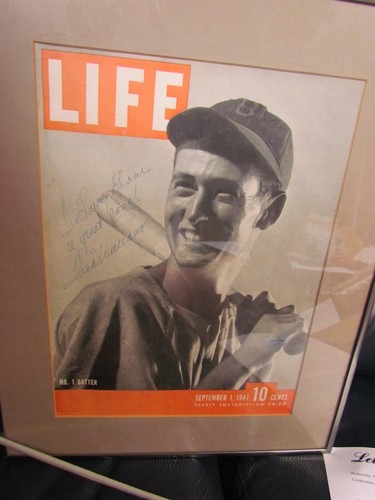 Ted Williams Autographed Photo Life Magazine Frame PSA Certified EBay ted-williams-autographed-photo-life-magazine-frame-psa-certified-ebay