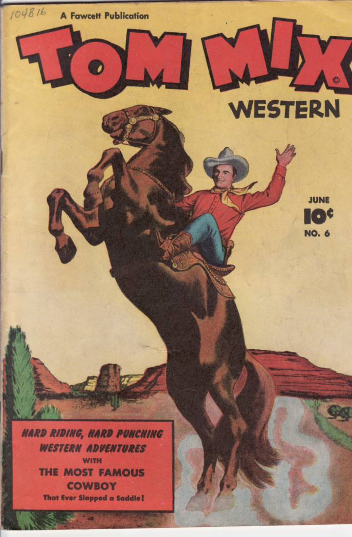 Tom Mix Western #6 (Fawcett Comics June 1948) for sale online | eBay
