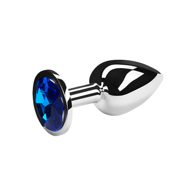EIS Analplug mit Kristall (7 cm, aus massivem Metall, Butt-Plug mit ...