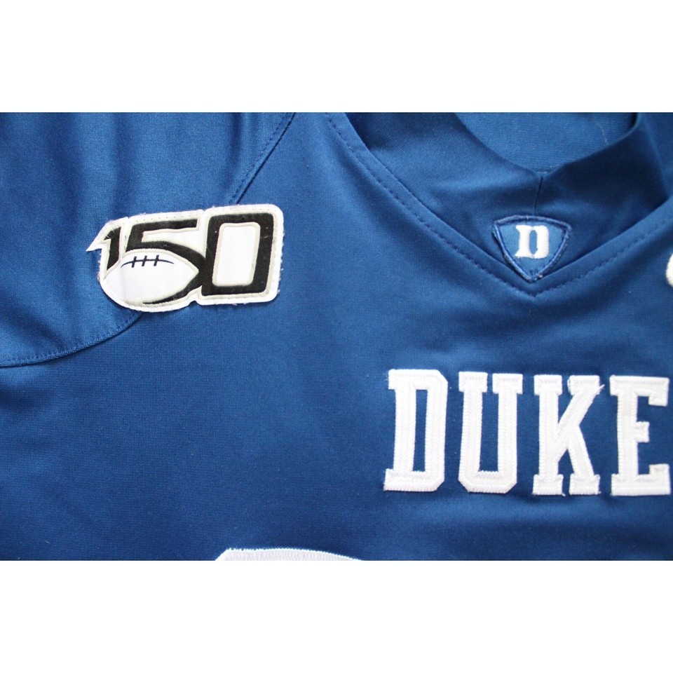 NCAA Duke Blue Devils Football Nick Morris Jr #36 Sewn Jersey 3XL XXXL ...