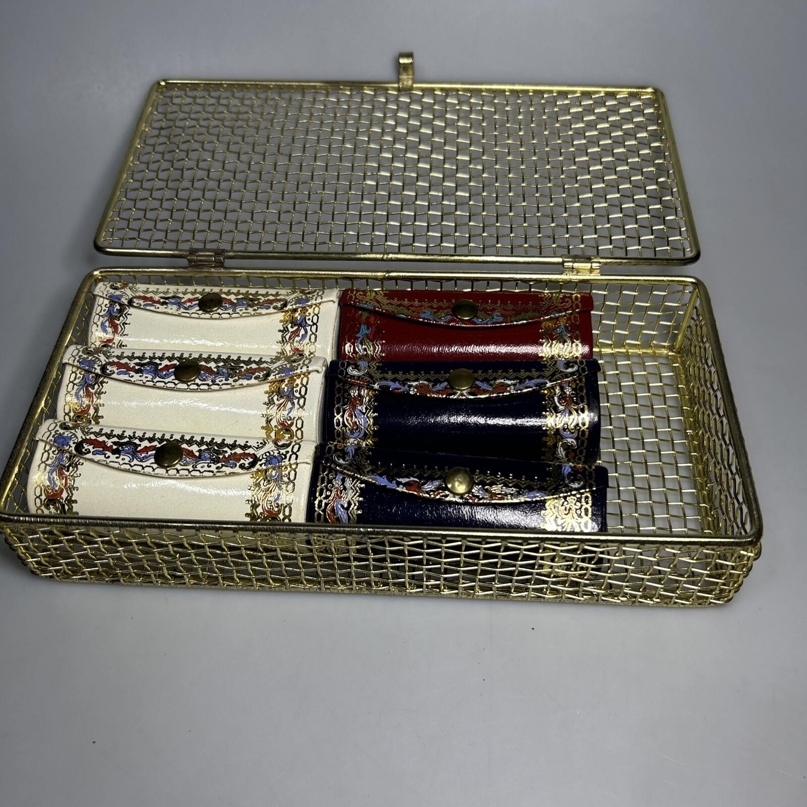 Vintage 1960s Fiocchi Italy Florentine Leather Lipstick Case Holder ...