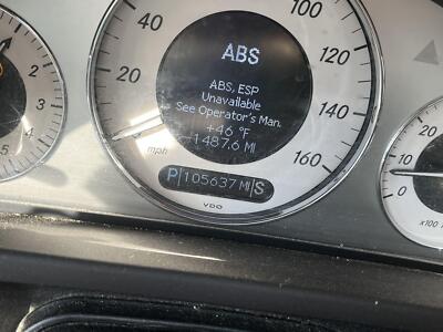 Speedometer MERCEDES CLK 08 09 105K MILES | eBay