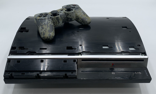 Sony PlayStation 3 CECHK01 Black Console + Camo Controller Fair/SEE ...
