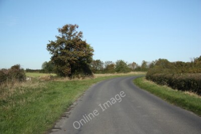 Photo 6x4 Alvingham Road Louth Towards Alvingham by River Farm at ...