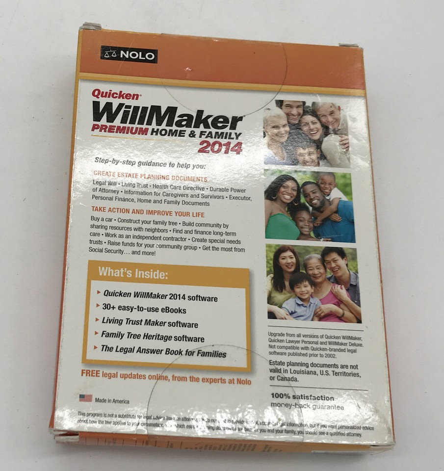 Willmaker 2014 | Estate Planning Software | Complete, Protect, Save | eBay