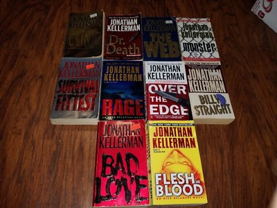 Lot of 10 Jonathan Kellerman paperbacks, Flesh and Blood, Monster, Dr. Death | eBay