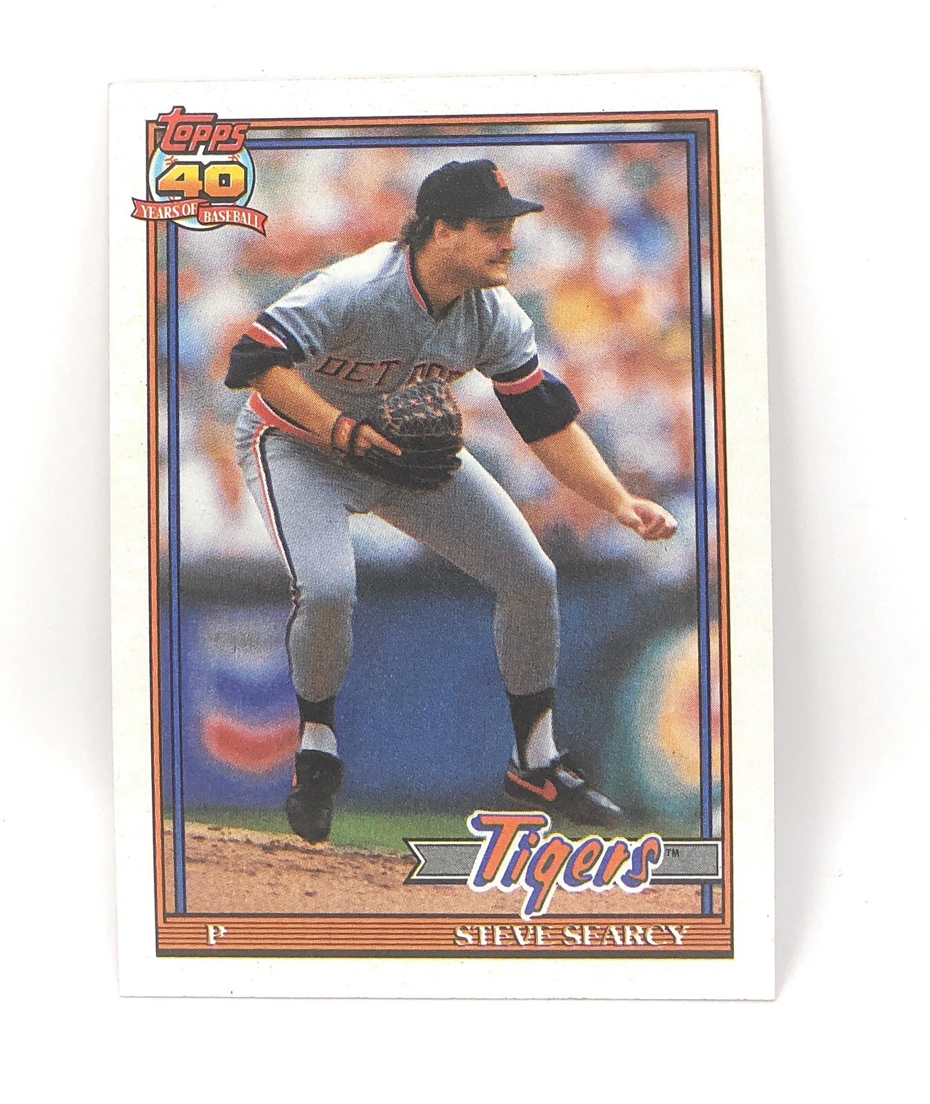 1991 Topps Baseball Card #369 - Steve Searcy - Detroit Tigers - Pitcher ...