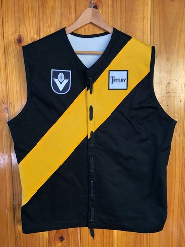 Richmond TETLEY Tigers Lace Up VFL 1980 Premiership Football Club ...