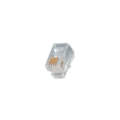 10x RJ11W male RJ11 PIN: 4 system: 6p4c IDC, terminal connection NINIGI ...