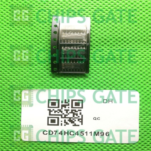 4PCS CD74HC4511M96 IC BCD-7 LATCH/DECO/DRVR 16SOIC HC4511 74HC4511 | eBay