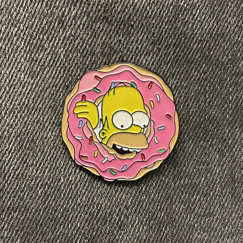 Homer Simpson - Donut - The Simpsons - Enamel Pin | eBay