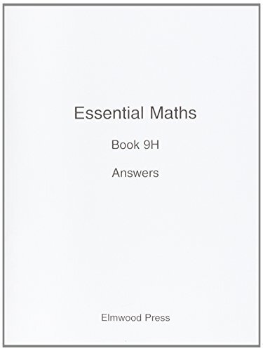 Essential Maths 9H Answers | eBay