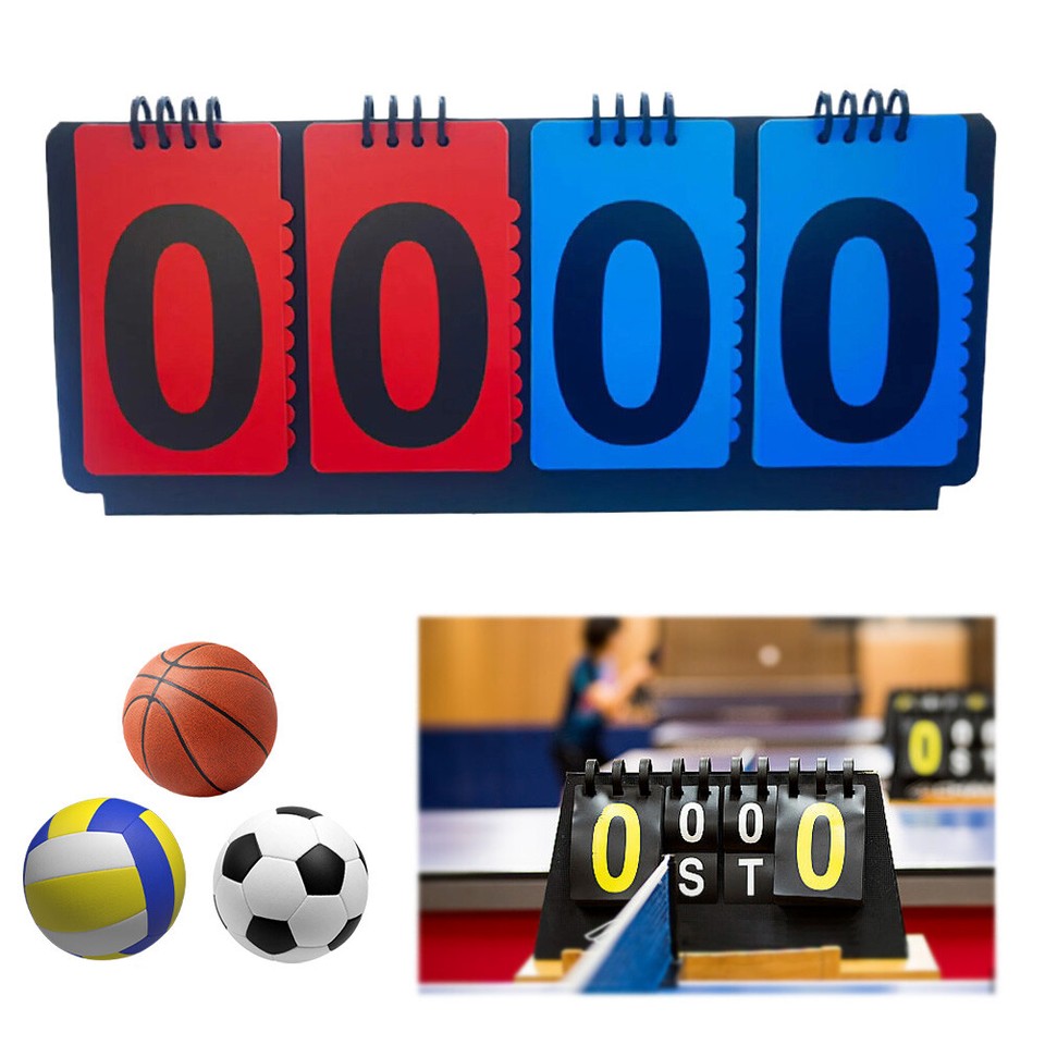 Score Flipper Solid Score Counter for Baseball Tennis Ball Basketball ...