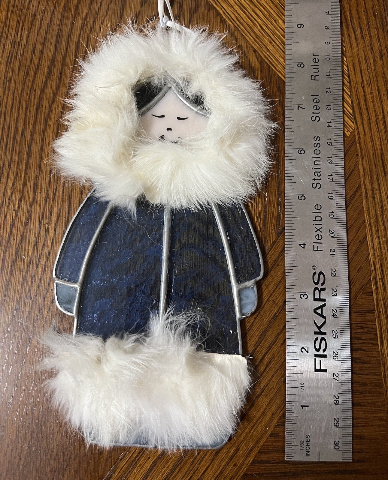 Vintage Original Inuit Eskimo Stained Glass Sun Catcher | eBay