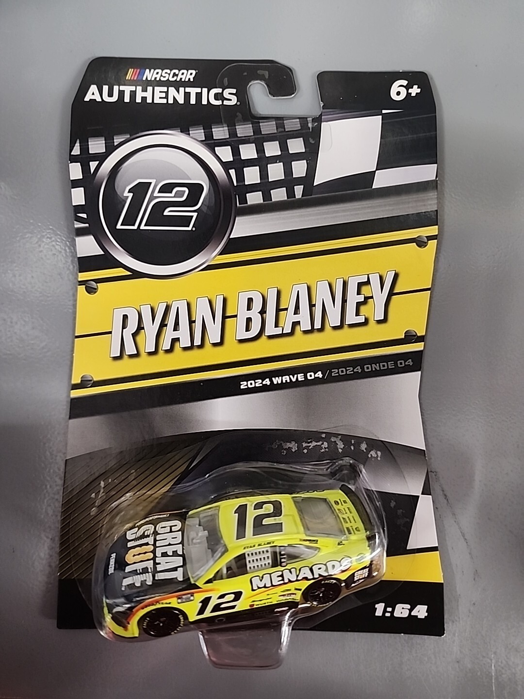 NASCAR Authentics 2024~ Wave 4~ Ryan Blaney Menards #12 | eBay