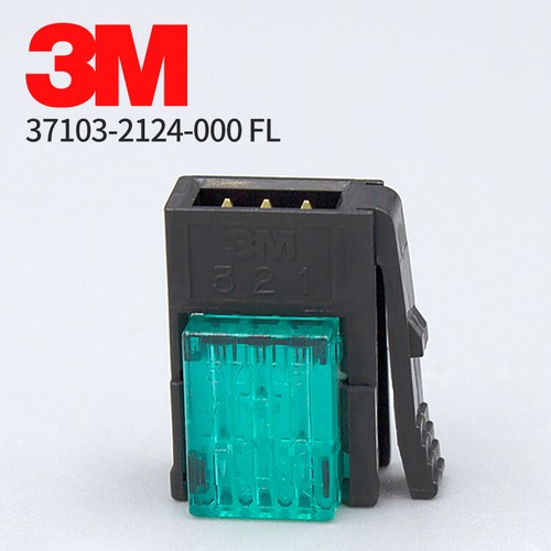 1pcs 3M 37103-2124-000FL Mini Clip-On 3-Pin Connector | eBay