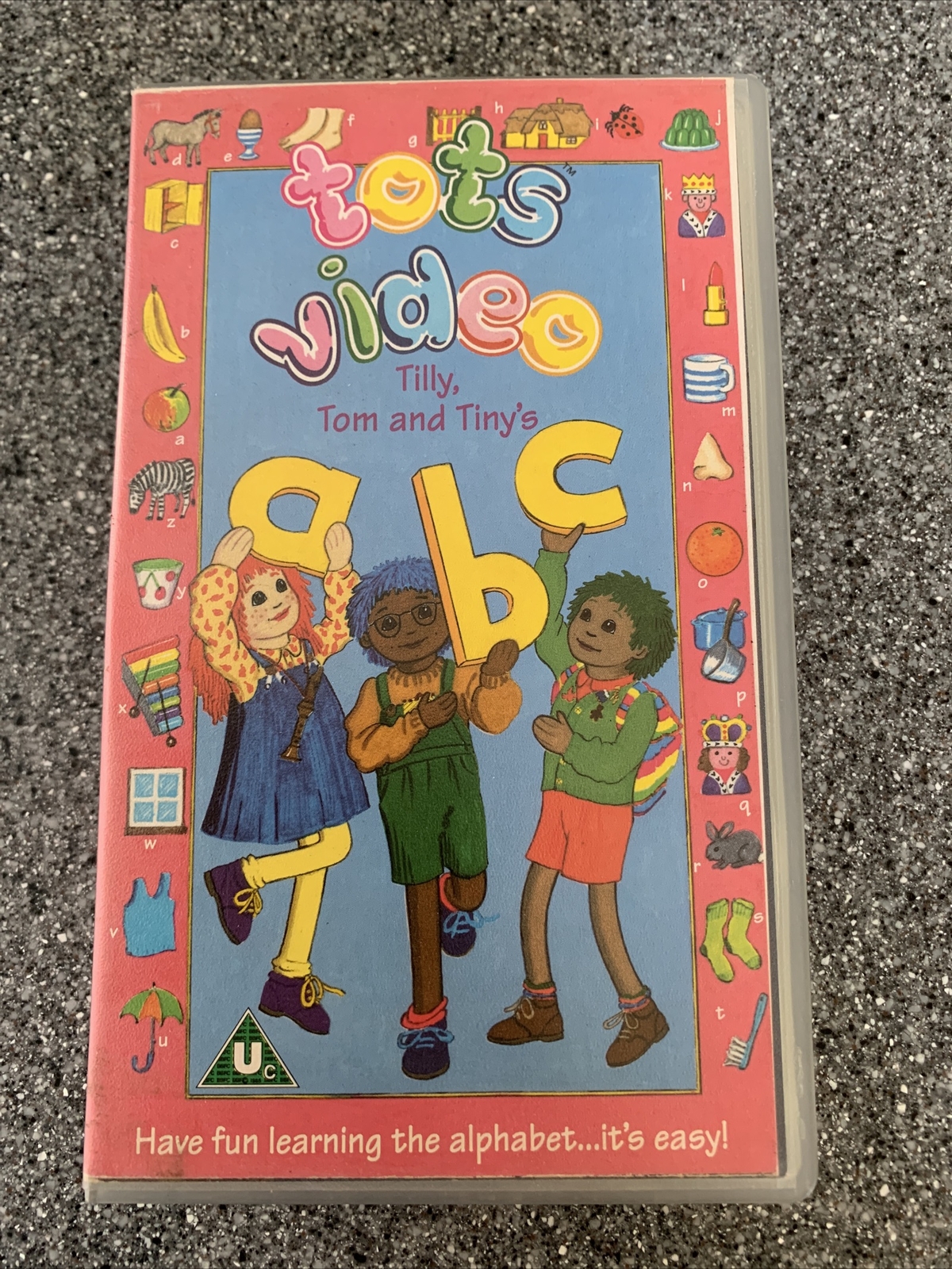 Tots TV Tilly Tom and Tiny's ABC Kids Childrens Retro VHS PAL UK Video ...