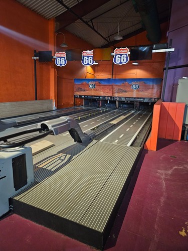 Highway 66 Mini Bowling System – 4 Lane Set – Complete Package – Ready ...