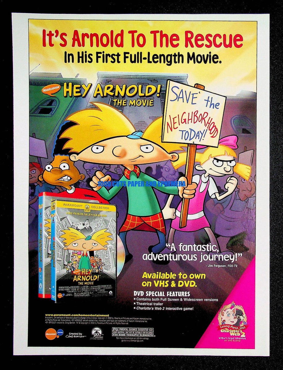 Hey Arnold The Movie Poster Hey Arnold! The Movie｜CATCHPLAY+ Watch