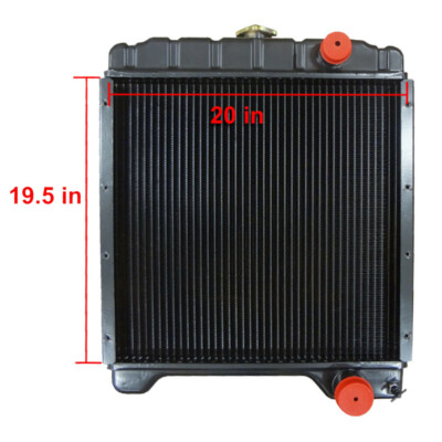A172038 Radiator Case Tractor 580 580K 580K-I 580-III 580 SUPER K ...