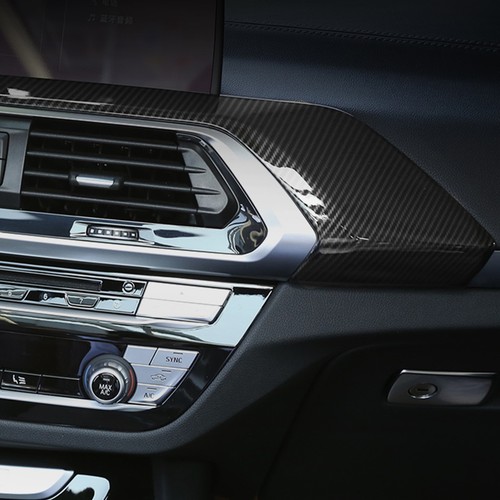 Real Carbon Fiber Interior Center Control Door Panel For BMW X3 G01 X4 ...