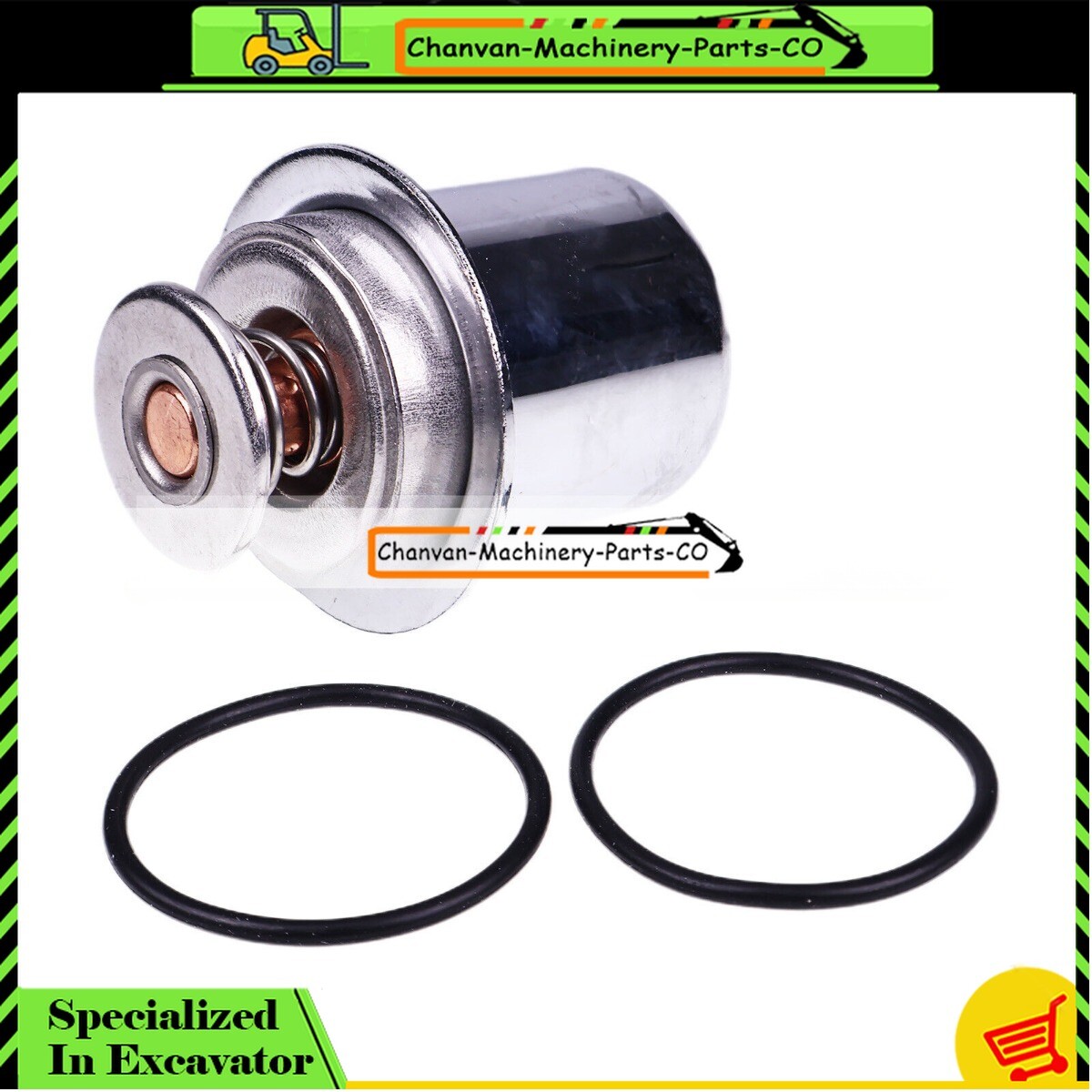 Thermostat 5284903 3940632 Fit for Cummins Engine 6C8.3 ISC8.3 QSC8.3 ...