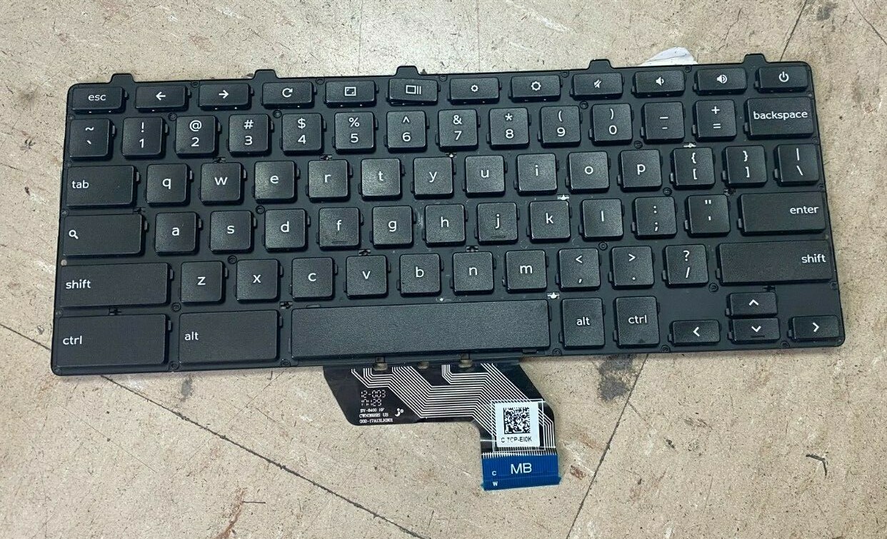 Genuine Dell Chromebook 3180 3380 US Laptop US Keyboard 5XVF4 05XVF4 NO ...
