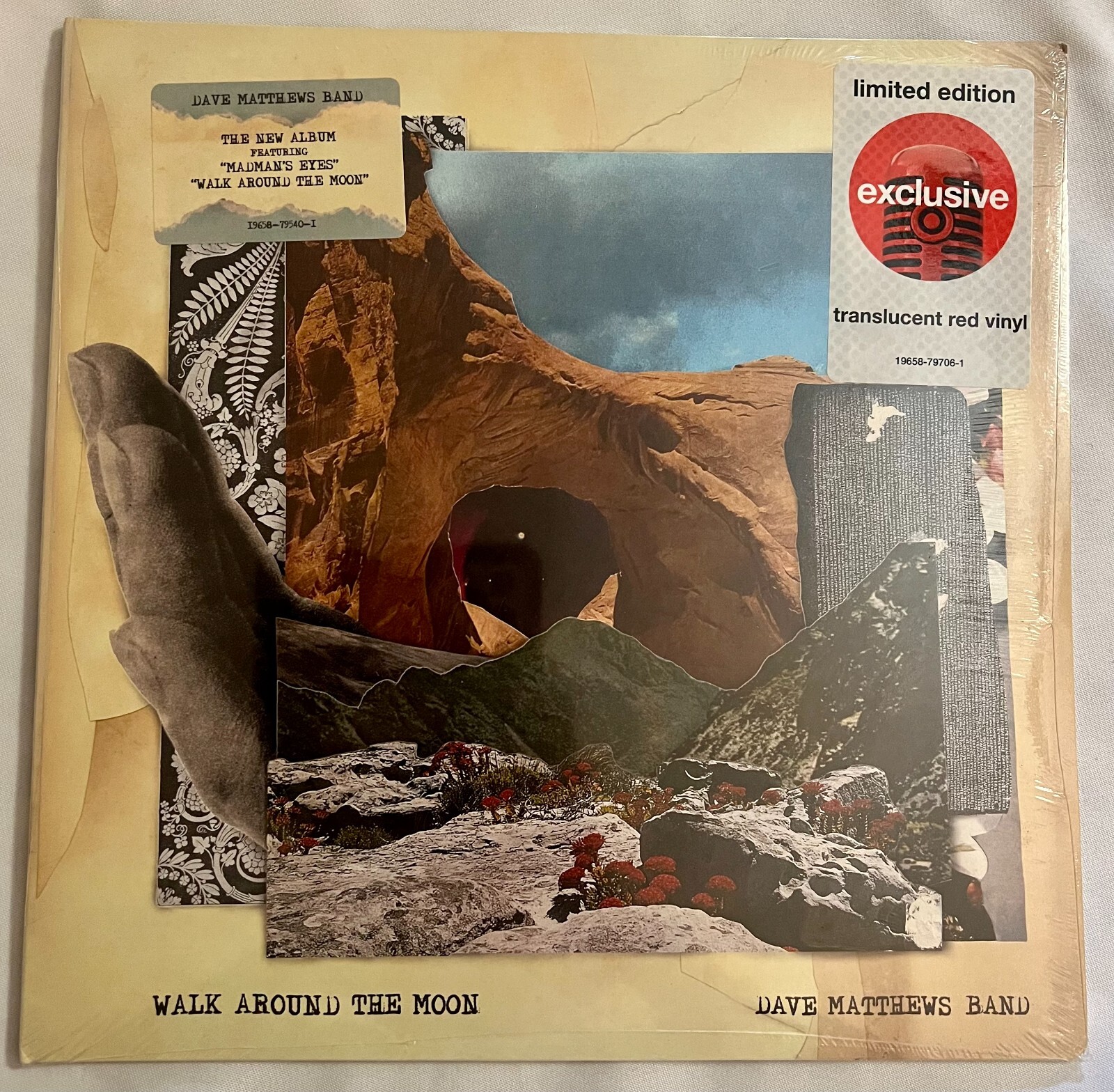Dave Matthews Band - Walk Around the Moon Limited Edition Red Color ...