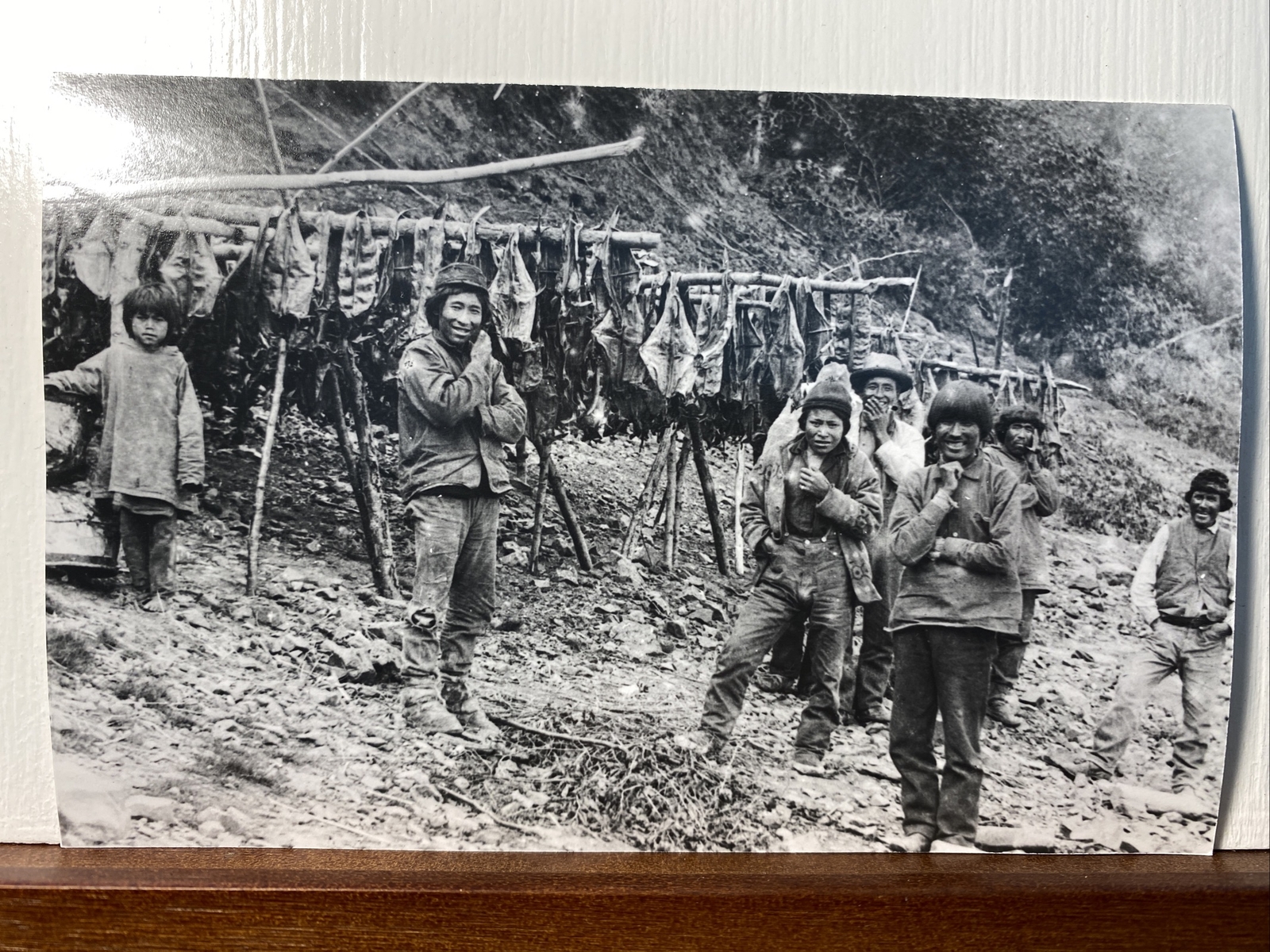 Vintage Photo Postcard. Gathering Of Native Fur Trappers CDN RPPC112 | eBay