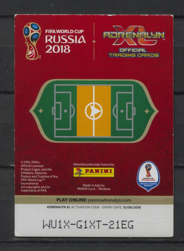 Emre Can Germany Russia 2018 Fifa 365 Adrenalyn Panini Sports Soccer ...