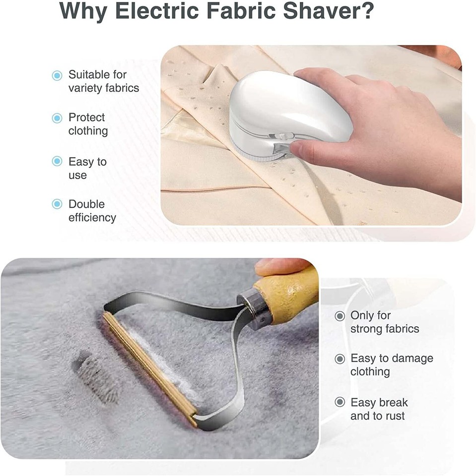 Electric Lint Remover USB Rechargeable Bobble Remover Fabric Shaver for ...