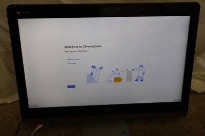 ACER 7260NGW CA5W1 24" Touchscreen All-in-One Desktop Computer Chrome ...