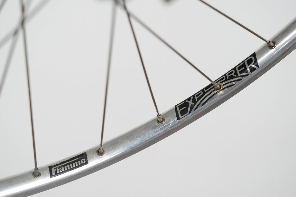 NOS CAMPAGNOLO SUPER RECORD FIAMME EXPLORER RIMS CLINCHER WHEELSET ...