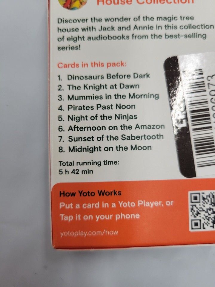 Yoto The Magic Tree House Collection Mary Pope Osborne (8 Cards) NEW | eBay