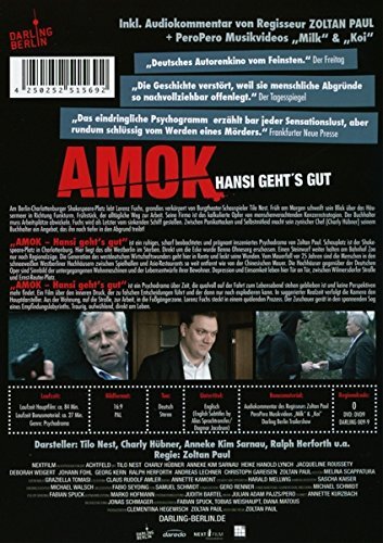 Amok - Hansi geht's gut (Kinofassung) (DVD) Charly Hübner Tilo Nest | eBay