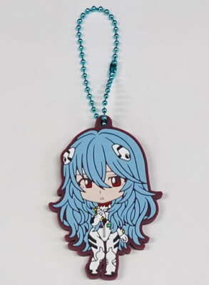 EVANGELION great Ayanami Rei key chain picture toy Collection Limited ...