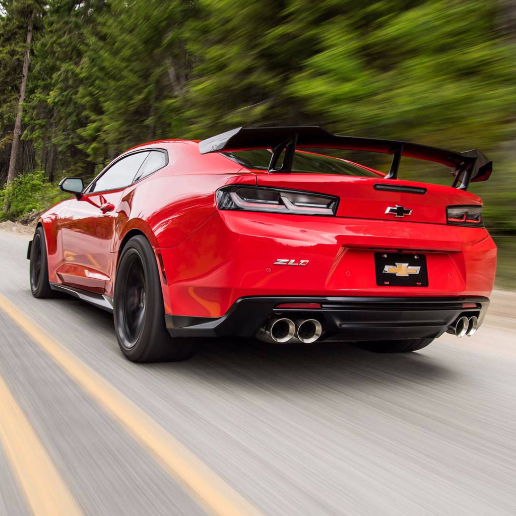 6th Gen Camaro SS ZL1 1LE High Rise Satin Black Spoiler GEN 6 | eBay