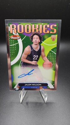 2023-24 Topps Finest Basketball Jalen Wilson Rookies Finest Auto #RFA ...