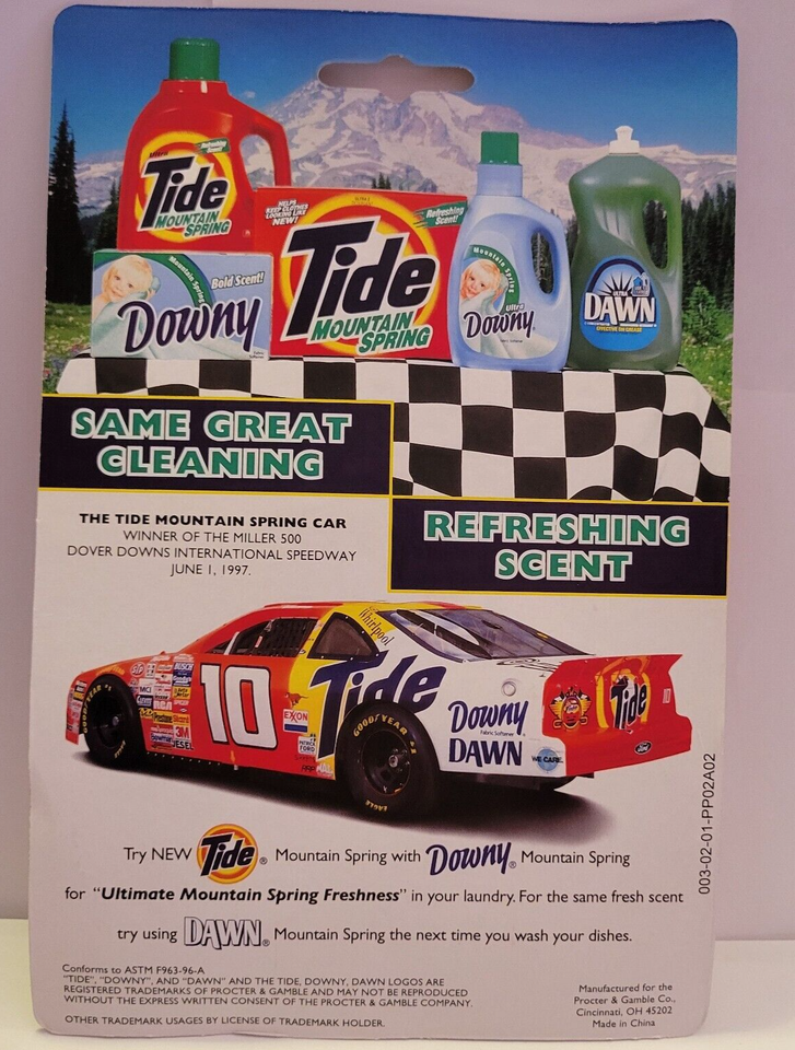 #10 Ricky Rudd / Tide Mountain Spring 1/43 Ford Thunderbird 1997 | eBay