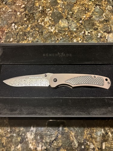 Benchmade Knife Pinnacle 750-101 Gold Class #54 of 200 NEW No Box, Bag ...