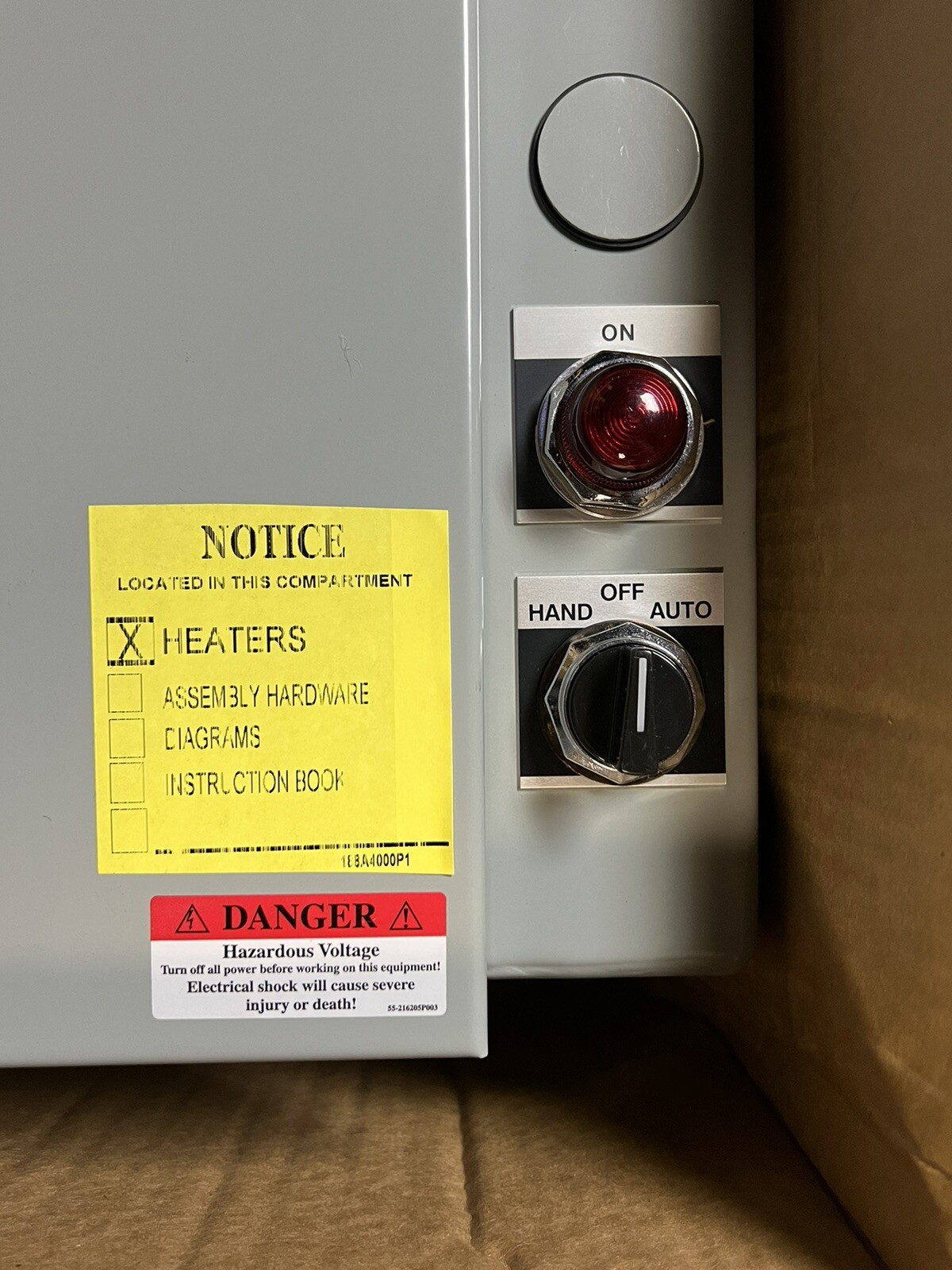 GE General Electric 300 Line Control Magnetic Starter Combination New ...