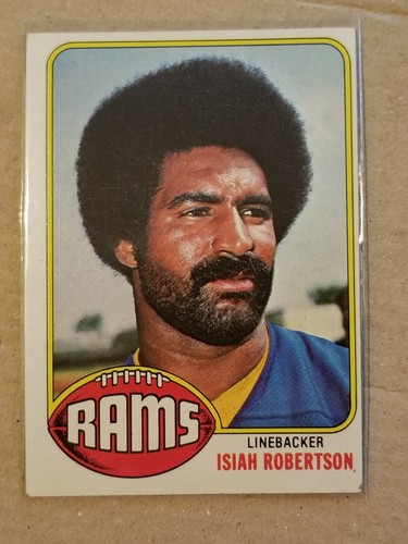 1976 Topps #226 Isiah Robertson Los Angeles Rams | eBay