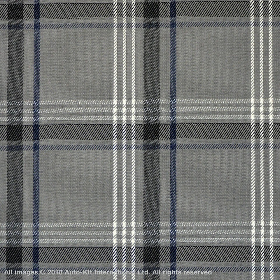 VW Golf GTi Tartan Plaid Jacara OEM Upholstery Fabric Laminated 3MM ...