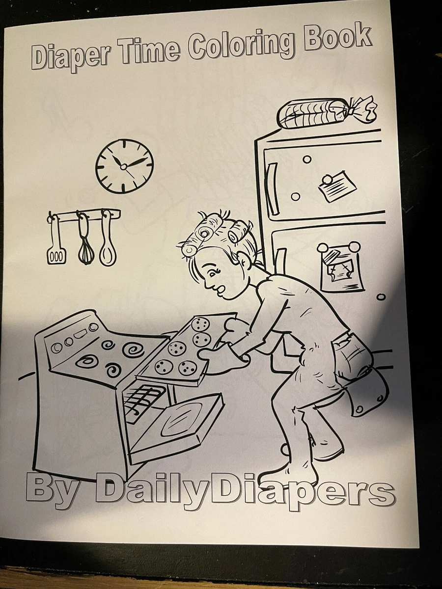 Diaper Coloring Page