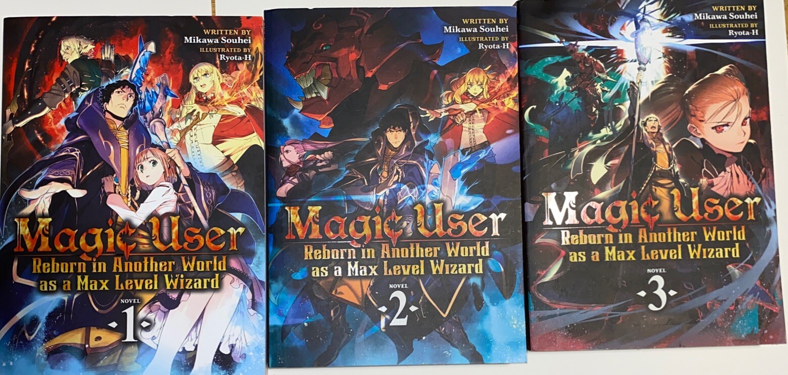 Magic User: Reborn in Another World as a Max Level Wizard Volumes 1-3 ...